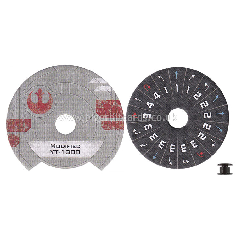 Modified YT-1300 (Rebel) - Manoeuvre Dial - Big Orbit Cards