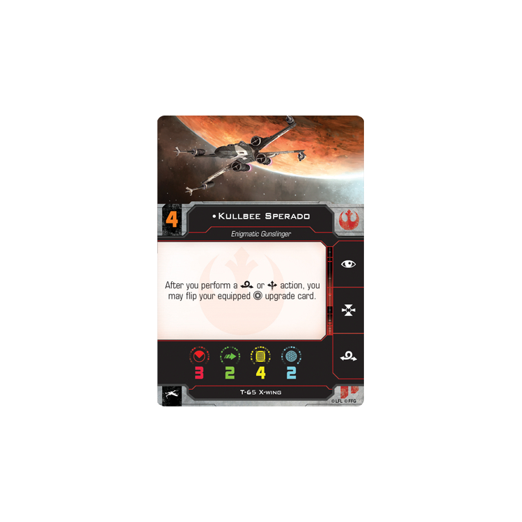 Kullbee Sperado - T-65 X-Wing (Unique) - Big Orbit Cards