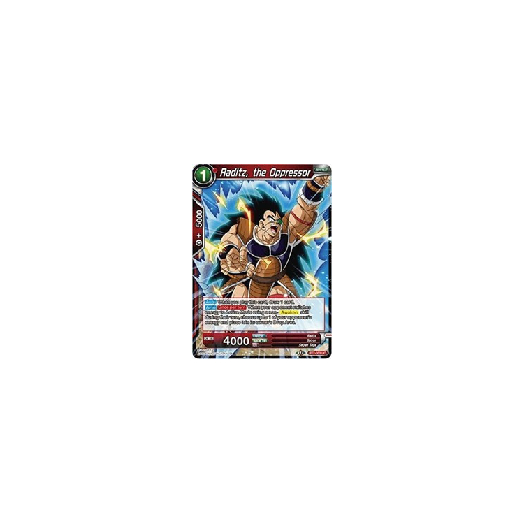 Raditz, the Oppressor - Big Orbit Cards