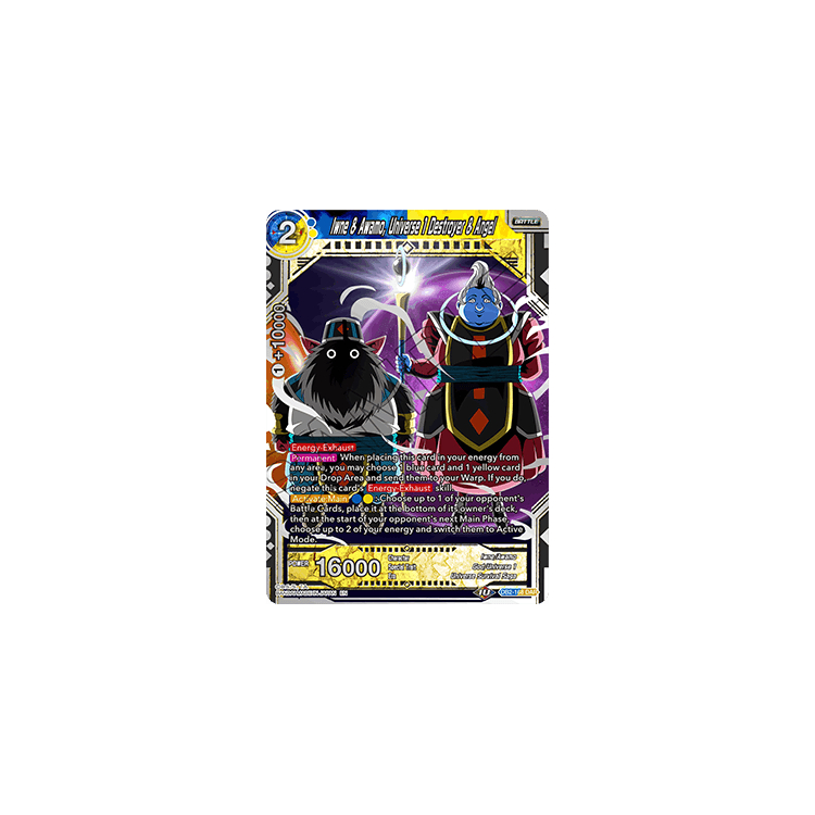 Iwne & Awamo, Universe 1 Destroyer & Angel - Big Orbit Cards