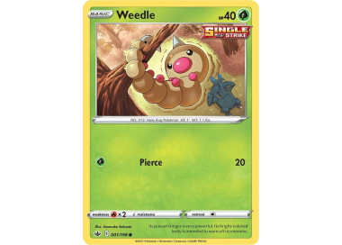 Sell Weedle (Reverse Holo) - Chilling Reign - Big Orbit Cards