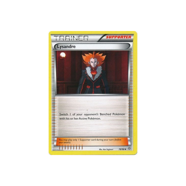 Lysandre Pokemon Card