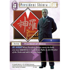 President Shinra EX (15-136) - Opus XV - Big Orbit Cards