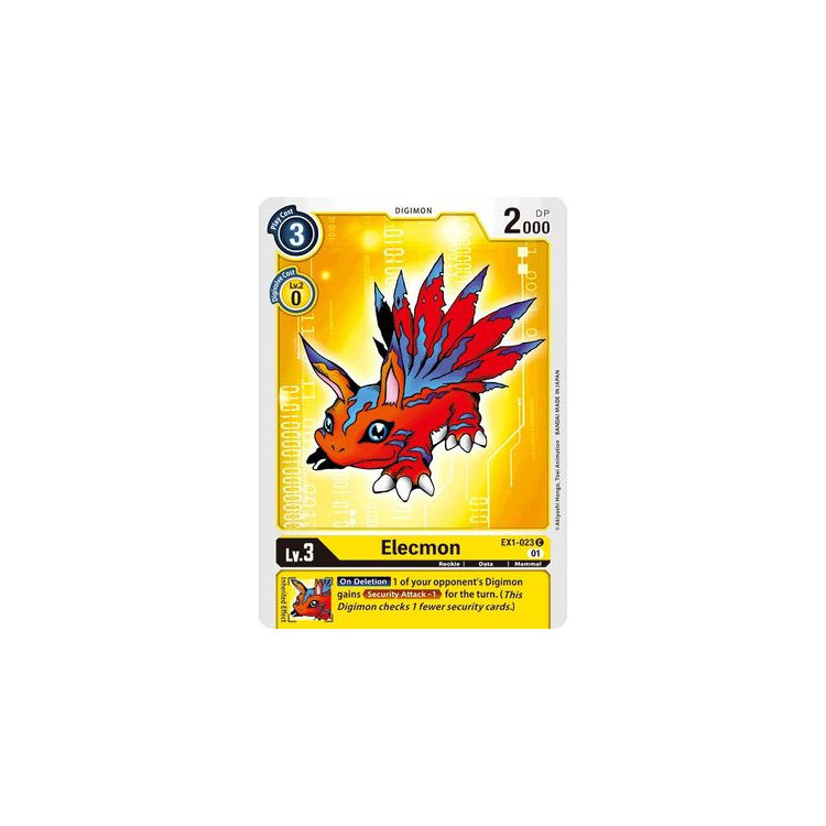 Elecmon Maestros Digimon