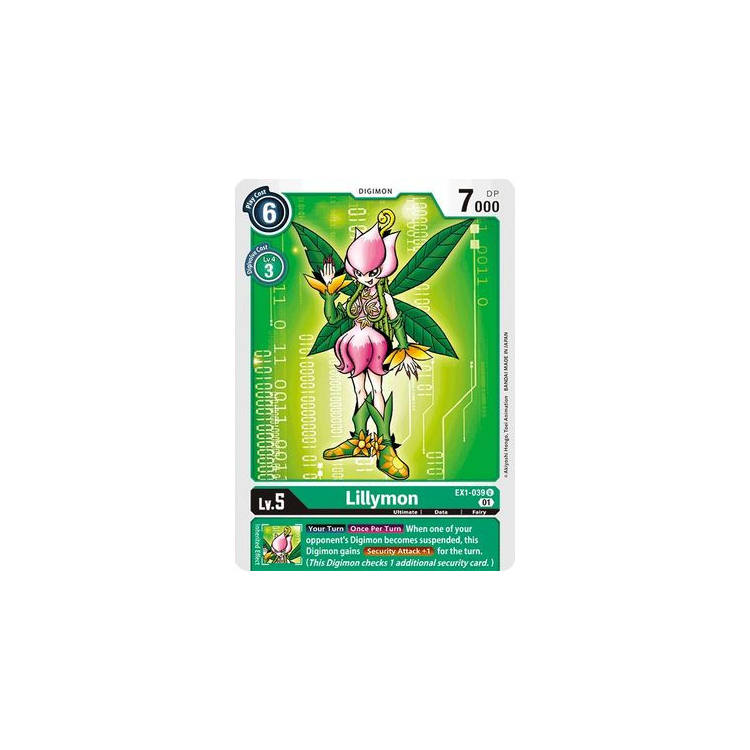 Lillymon Card