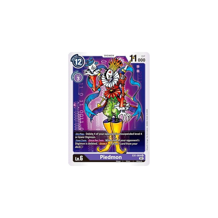 Piedmon - EX1 - Classic Collection - Big Orbit Cards