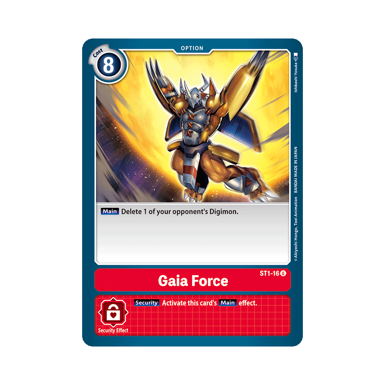 Gaia Force (Regular Art) - Big Orbit Cards