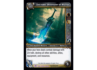 Zinrokh, Destroyer Of Worlds