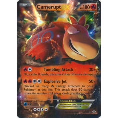 Camerupt EX (Holo) - Primal Clash - Big Orbit Cards