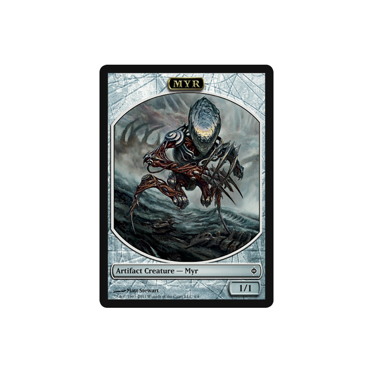 Myr Token - New Phyrexia - Big Orbit Cards