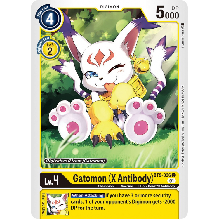 Gatomon Digivolution Line