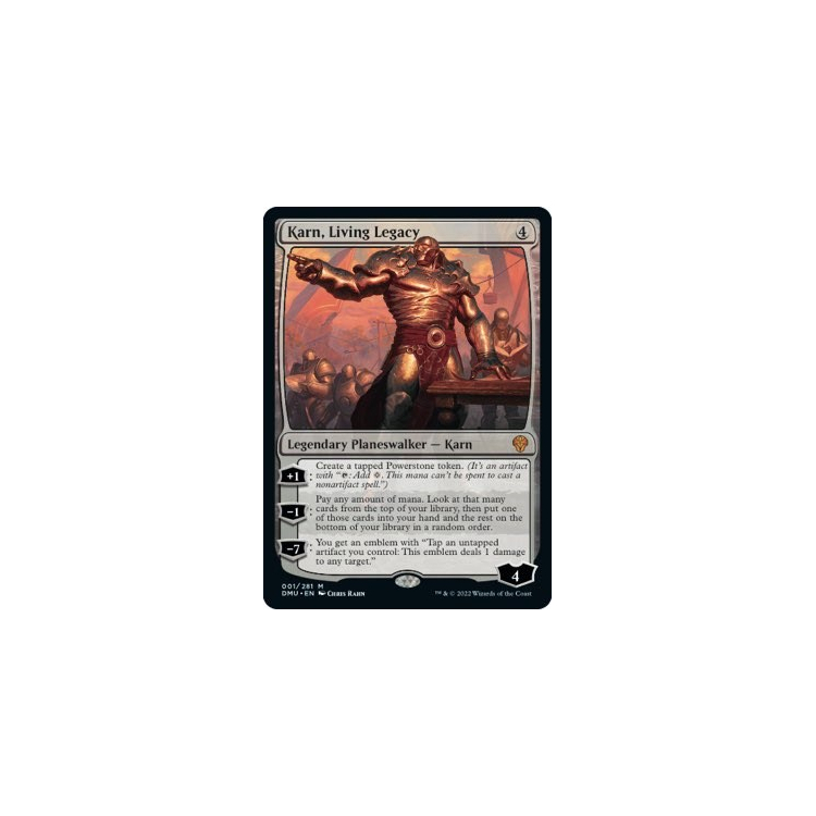 Sell Karn, Living Legacy - Dominaria United - Big Orbit Cards