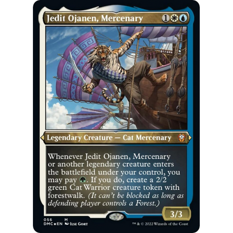Jedit Ojanen, Mercenary (Foil Etched) - Big Orbit Cards