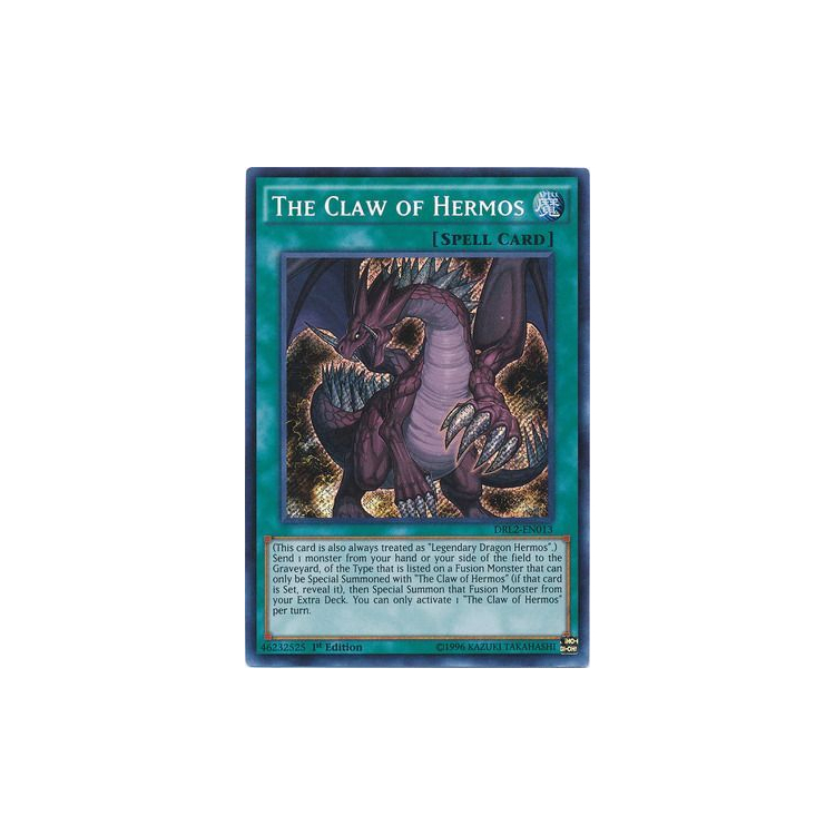 Yugioh Hermos Dragon The Claw Of Hermos Anime By PlayStationScience On