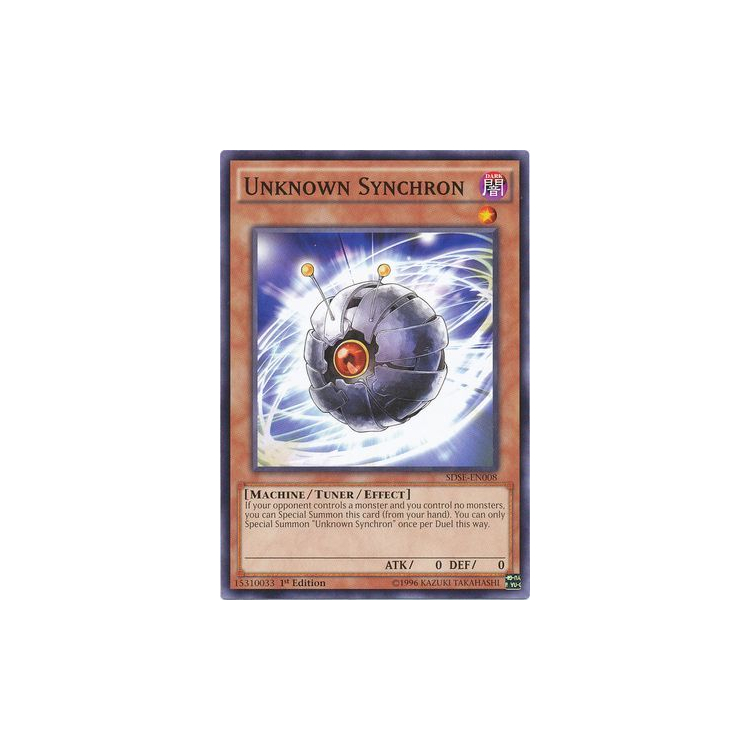 Unknown Synchron (1st Edition) - Yu-Gi-Oh! - Big Orbit Cards