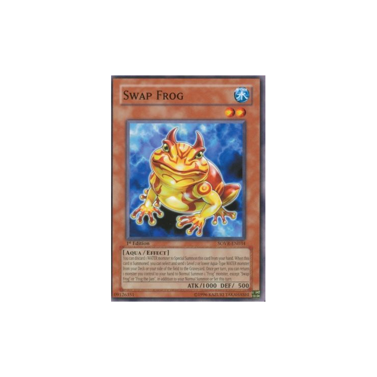 Swap Frog (1st Edition) - Yu-Gi-Oh! - Big Orbit Cards
