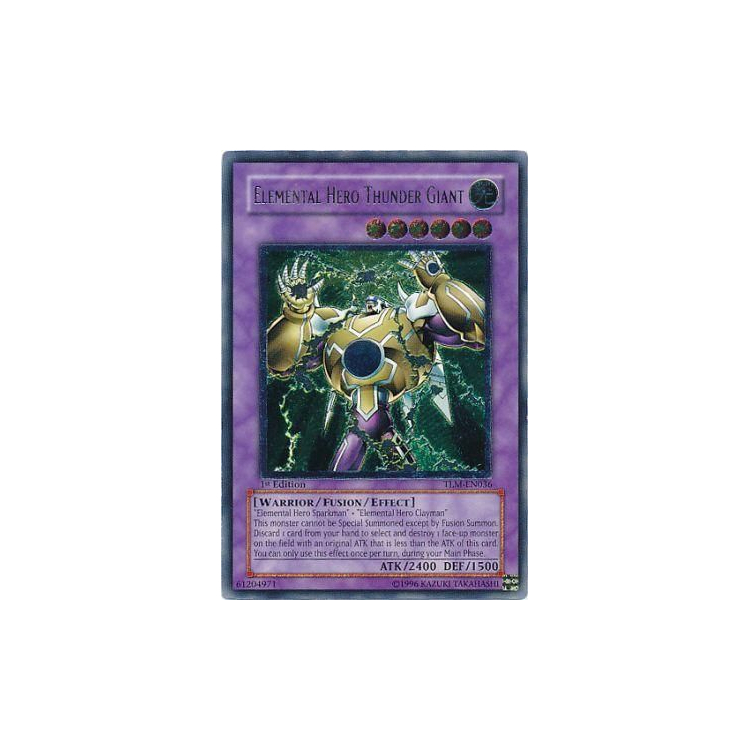 Elemental Hero Thunder Giant Card