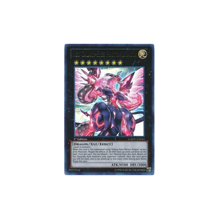 Neo Galaxy-Eyes Photon Dragon - Ultra Rare - Big Orbit Cards