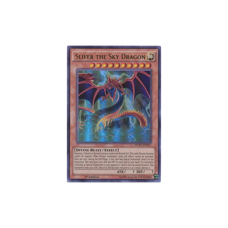 Slifer the Sky Dragon - Ultra Rare (1st - Big Orbit Cards