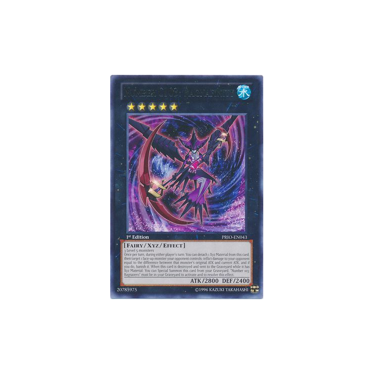 Yugioh Number 103 Ragna Zero