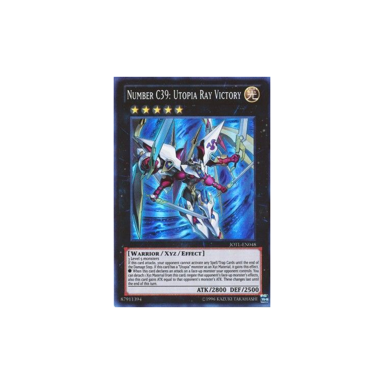 Yugioh Number C39 Utopia Ray Victory