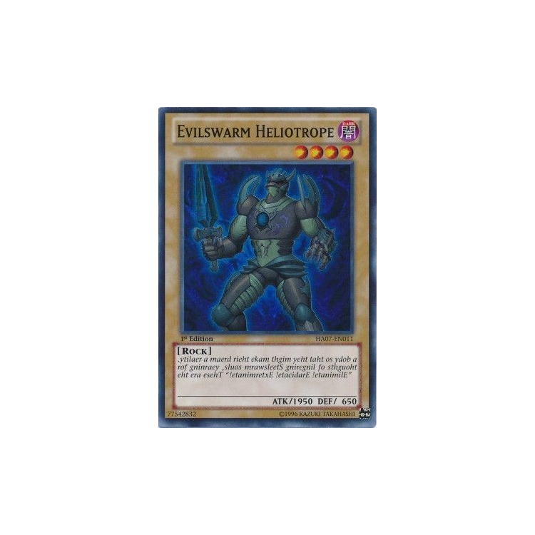 Evilswarm Heliotrope Text