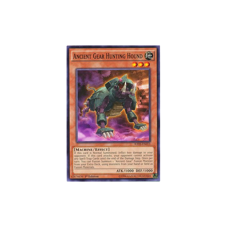 Ancient Gear Hunting Hound - Common (1st - Big Orbit Cards