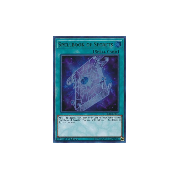 Spellbook of Secrets - Ultra Rare (1st - Big Orbit Cards