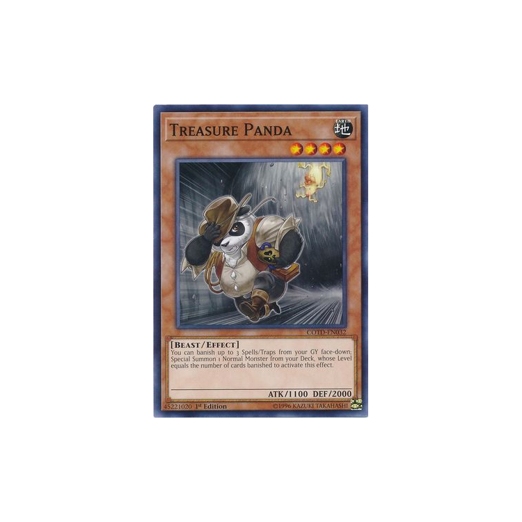 Treasure Panda - Common (1st Edition) - Big Orbit Cards