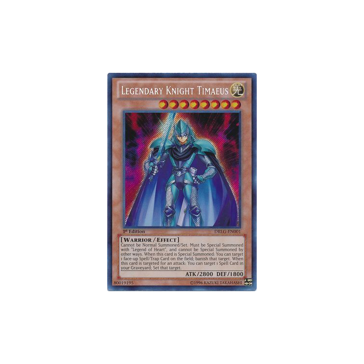 Yugioh Legendary Knight Timaeus