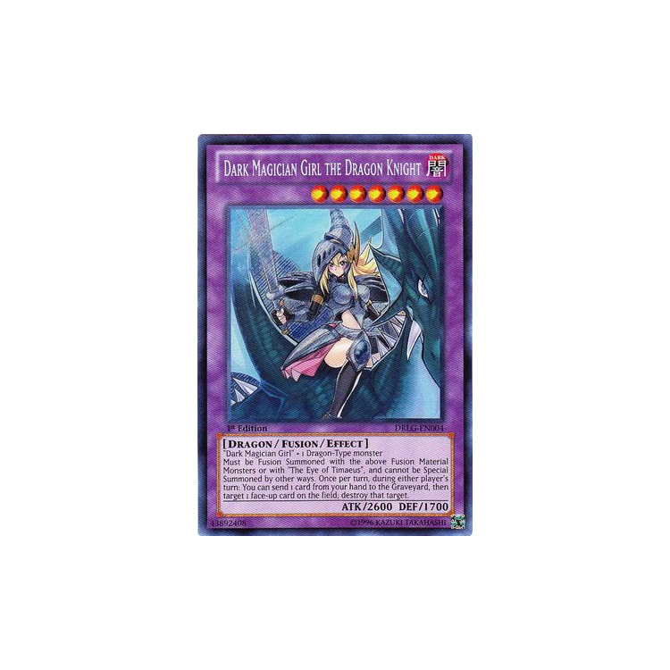 Dark Magician Girl The Dragon Knight Card