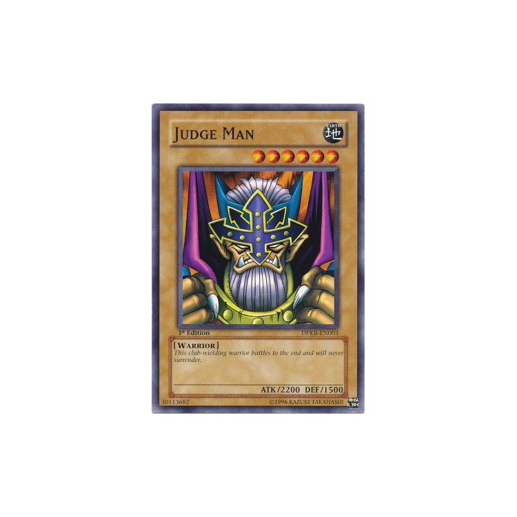 Judge Man - Common (1st Edition) - Big Orbit Cards