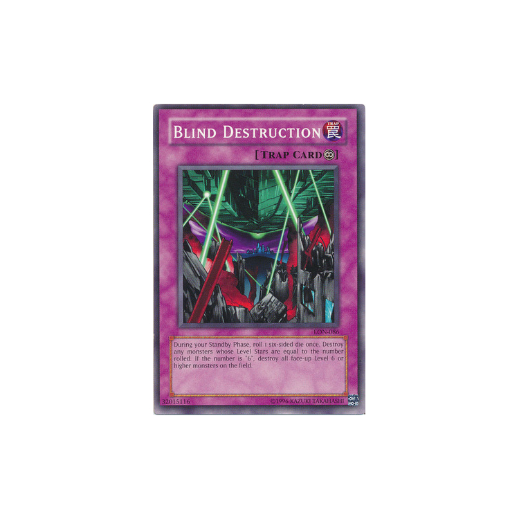 Blind Destruction (Unlimited Edition) - Big Orbit Cards
