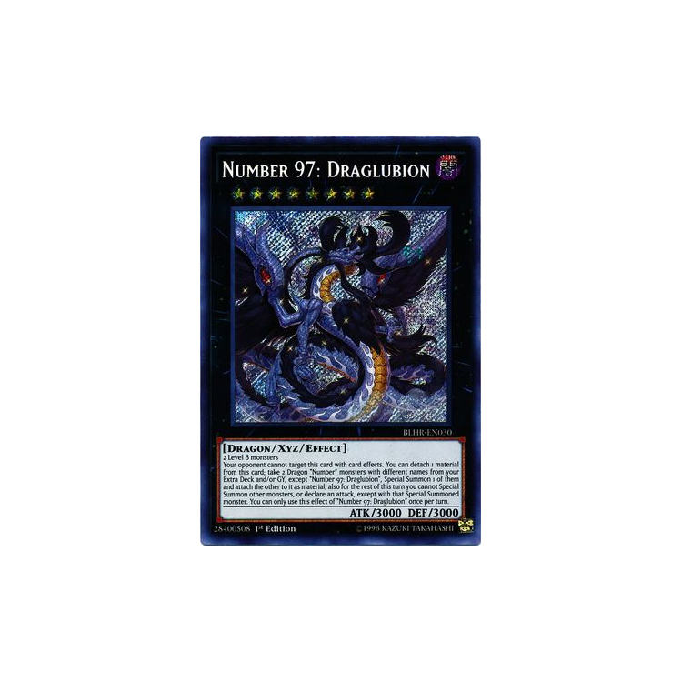 Sell Number 97: Draglubion - Secret Rare (1st - Big Orbit Cards