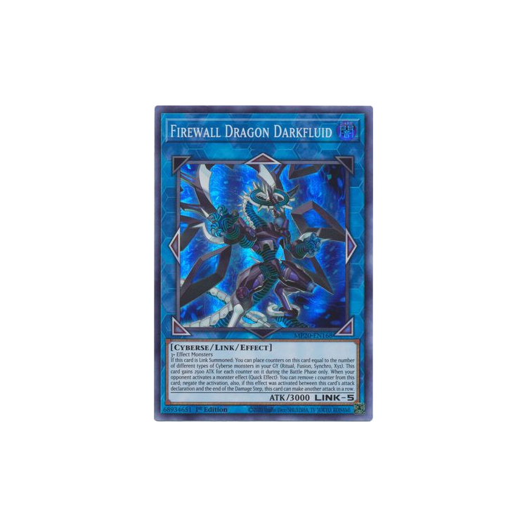 Firewall Dragon Darkfluid - Super Rare - Big Orbit Cards