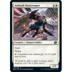 Ambush Paratrooper (JAPANESE) - Big Orbit Cards