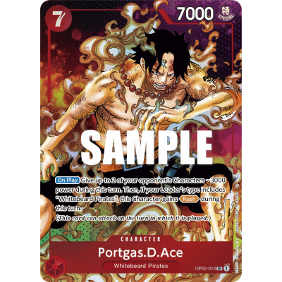 Portgas.D.Ace (Parallel) (Foil) - Big Orbit Cards