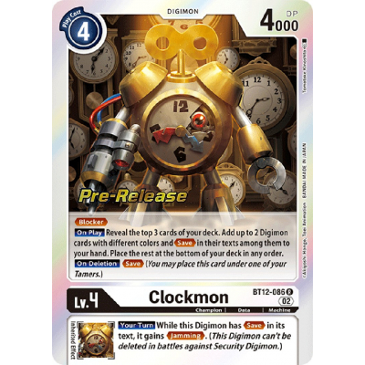 Clockmon (Prerelease) - Prerelease - Big Orbit Cards