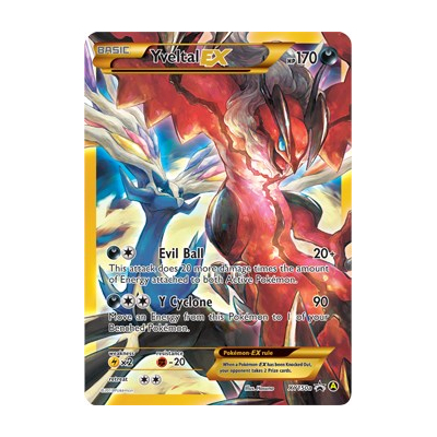 Yveltal Ex 170 Evil Ball Yveltal EX 187/171 Sm: The Best Of Xy Holo