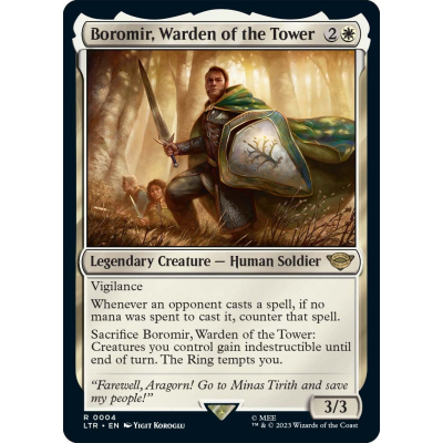 Boromir, Warden of the Tower - Big Orbit Cards