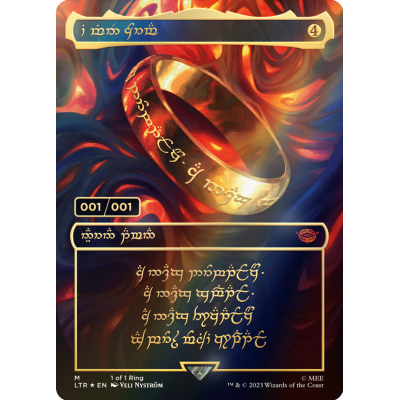The One Ring (1 of 1 Ring) - Big Orbit Cards
