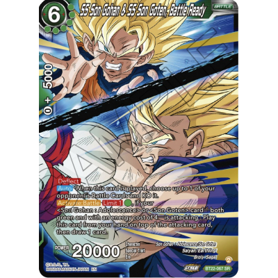 SS Son Gohan & SS Son Goten, Battle Ready - Big Orbit Cards
