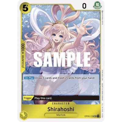 Shirahoshi (Dash Pack) - Big Orbit Cards