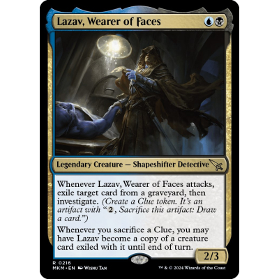 Lazav, Wearer of Faces - Big Orbit Cards