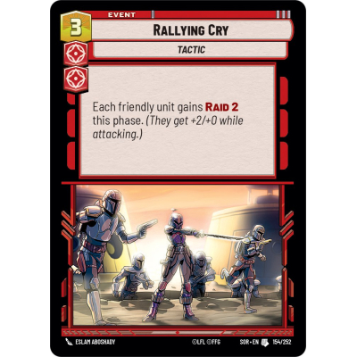 Rallying Cry - Spark of Rebellion - Big Orbit Cards