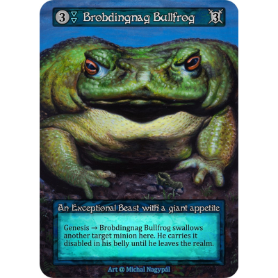 Sell Brobdingnag Bullfrog - Alpha - Big Orbit Cards