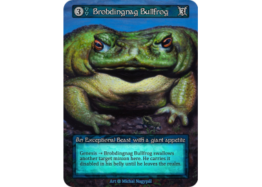 Sell Brobdingnag Bullfrog - Alpha - Big Orbit Cards