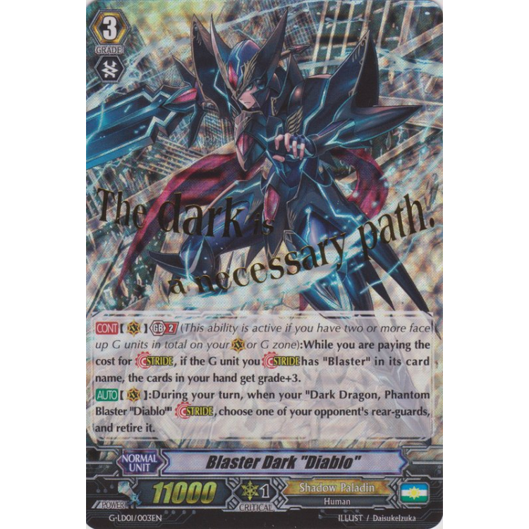 Vanguarda Cardfight Blaster Lamina E Blaster Escuro BT04]Eclipse Of