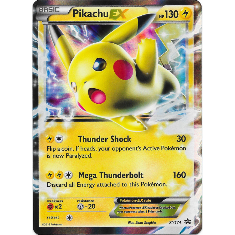 Pikachu Ex Pokemon Cards