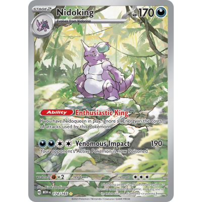 Nidoking Card Nidoking BREAK (Evolutions 46/108) (International TCG)